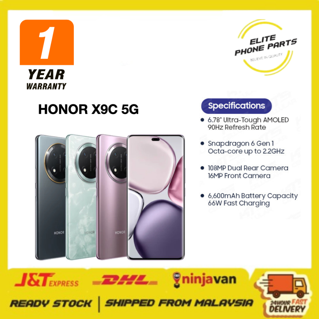 HONOR X9c 5G 24(12+12)GB+256/512GB Drop Resistance | Water Resistance |Heat Resistance | Shopee ...