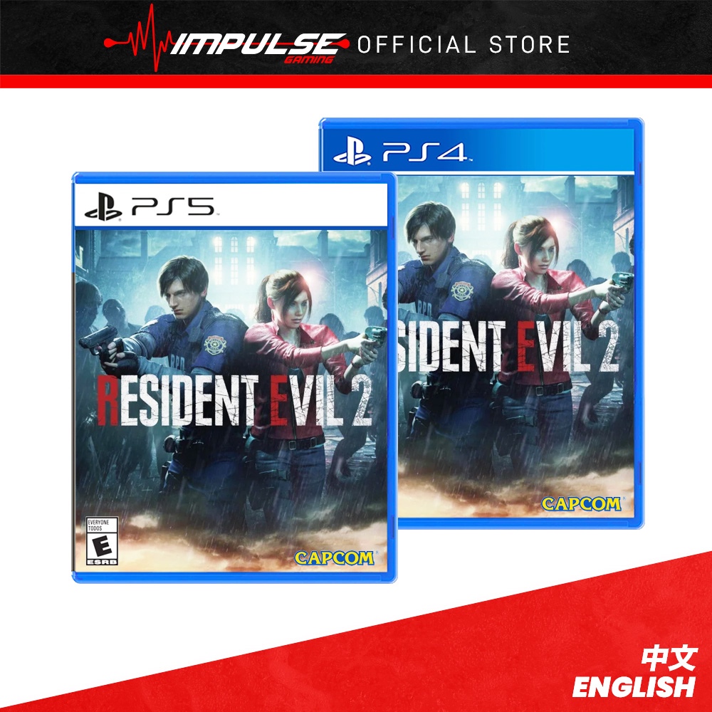PS4/PS5 Resident Evil | Biohazard 2 Remake Chi/Eng Version 生化危机2 重制版 ...