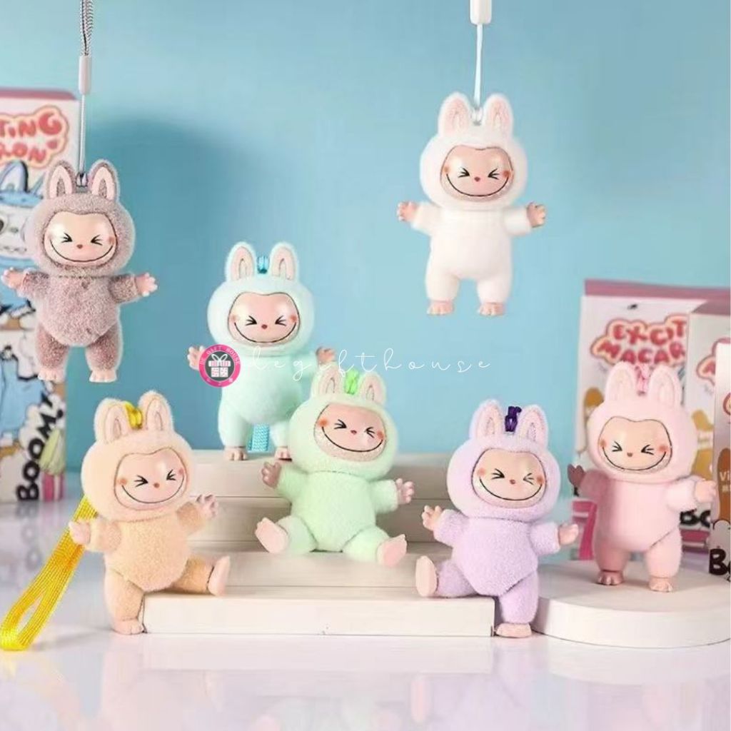 Viral Labubu Exciting Blind Box Action Anime Figures Cute Mysterious ...