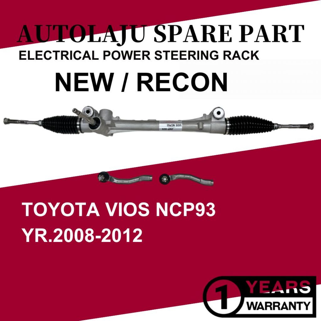 TOYOTA VIOS NCP93 ELECTRONIC POWER STEERING RACK HIGH QUALITY 1 YEAR ...