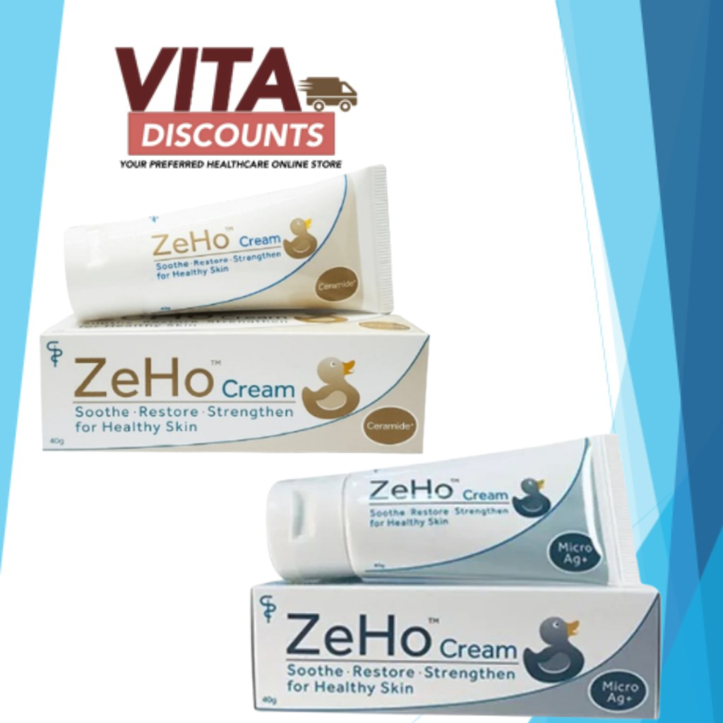 ZEHO CREAM MICRO AG+ / CERAMIDE+ 40G EXP06/2026 | Shopee Malaysia