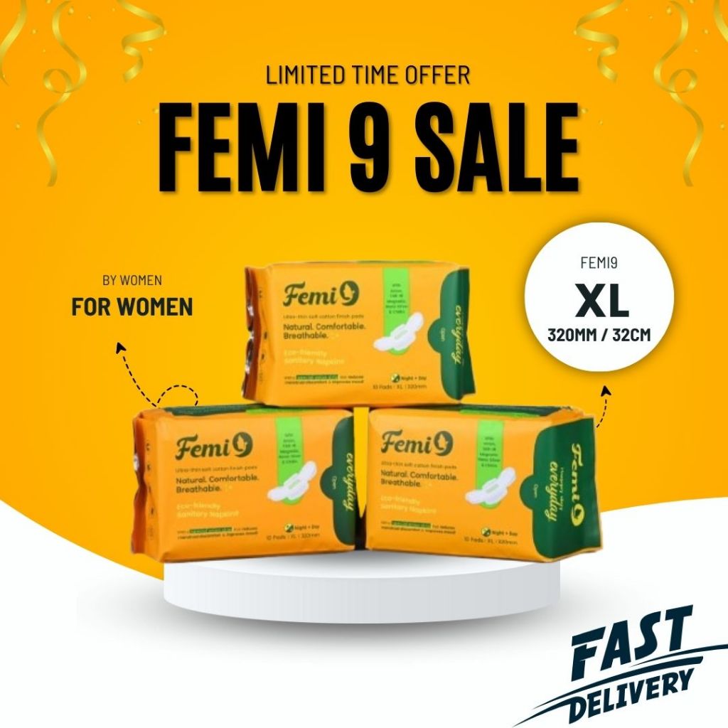 Femi9 Sanitary Pads (Sanitary Napkins) | Shopee Malaysia
