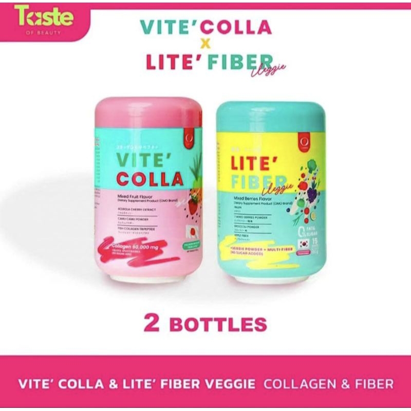 OMO Vite-OMO Lite-2in1set-Collagen -Fiber 💓💓💓 | Shopee Malaysia