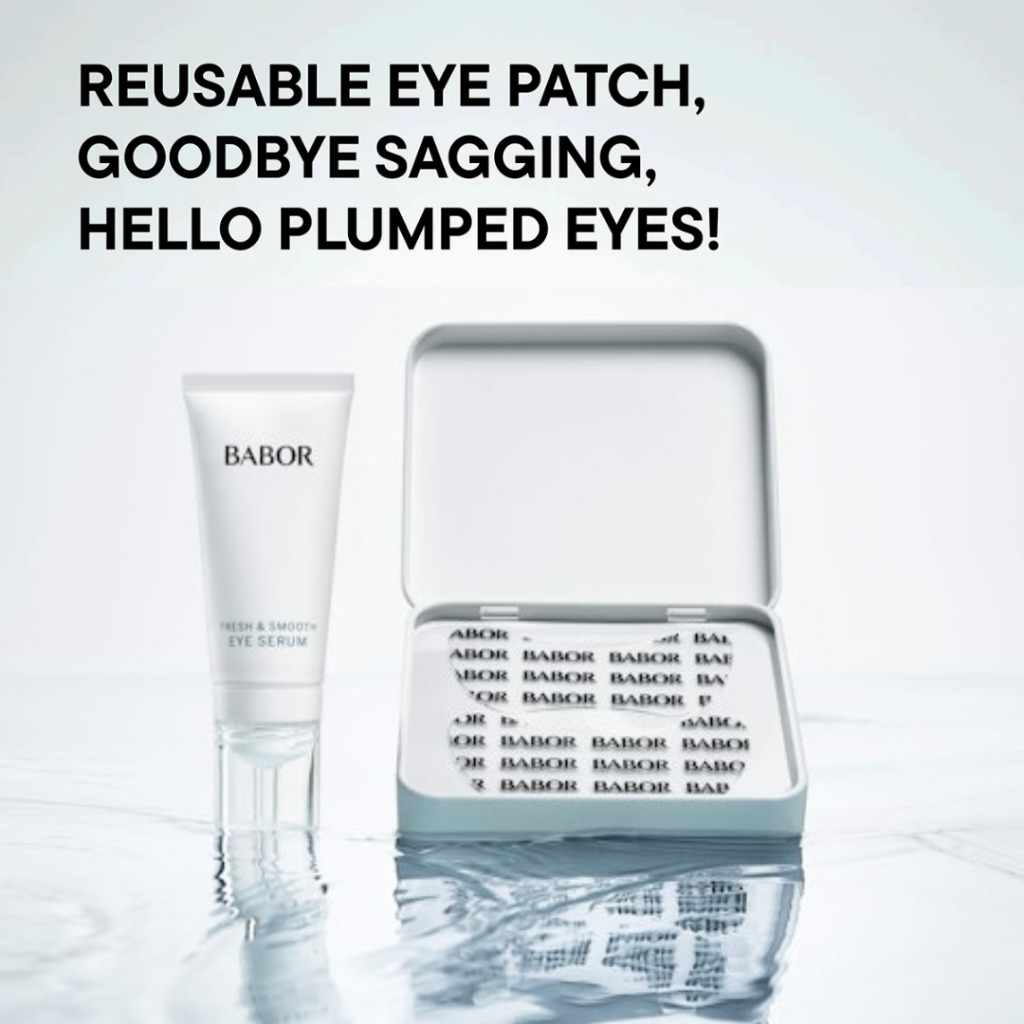 BABOR Instant Fresh & Smooth Eye Serum + Patches | Intense Moisture ...