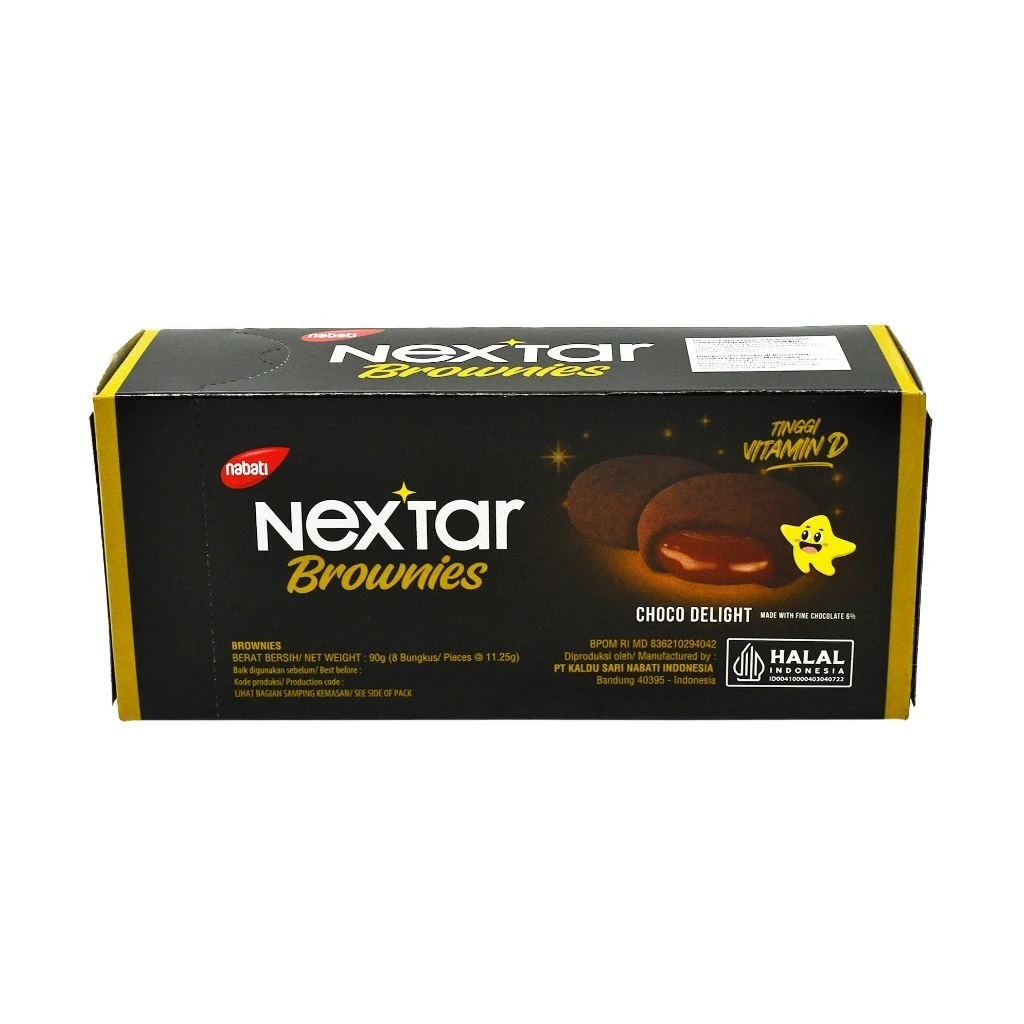 Nabati Nextar Chocolate Brownies 90G | Shopee Malaysia