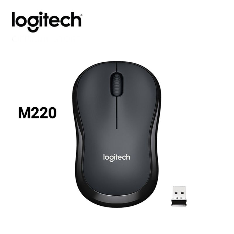 Logitech M220 Wireless Silent Mouse , 2.4 GHz with USB Mini Receiver ...