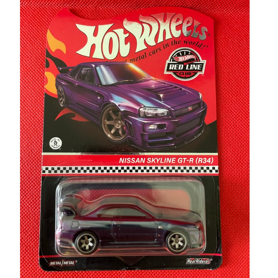 HOT WHEELS | JDM | RLC | NISSAN | SKYLINE GT-R R34 | CHAMELEON R34 ...