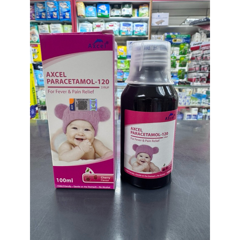 Axcel Paracetamol-120 Syrup Cherry Flavour (100ml) | Shopee Malaysia