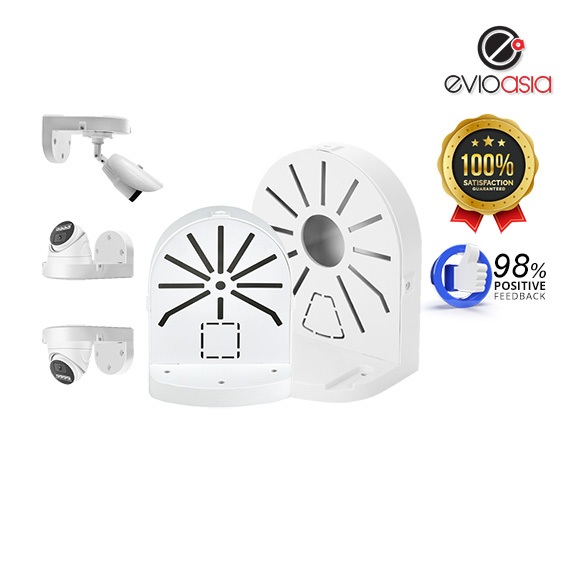 Heavy Duty CCTV Dome IP Camera Bracket Indoor/Outdoor ABS Wall Mount ...