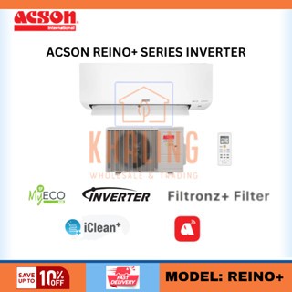 Acson Reino+ Series Inverter 1hp-2.5hp Aircond | Shopee Malaysia