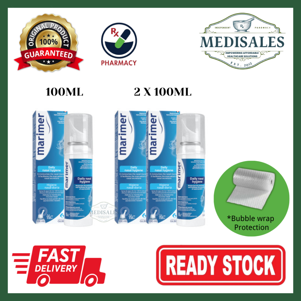 MARIMER ADULT HYGIENE NASAL SPRAY 100ML (EXP 11/2025) | Shopee Malaysia