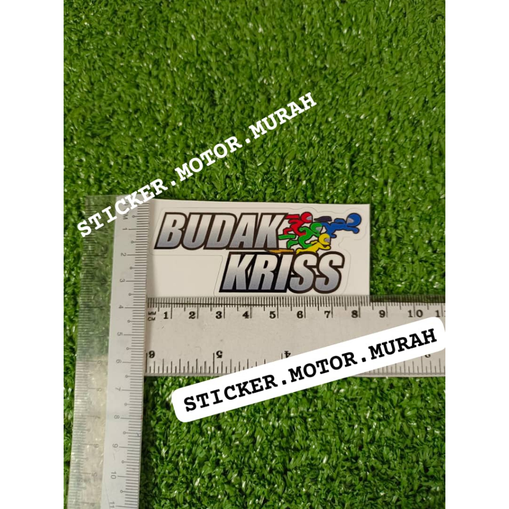 STICKER MINI BUDAK KRISS | Shopee Malaysia
