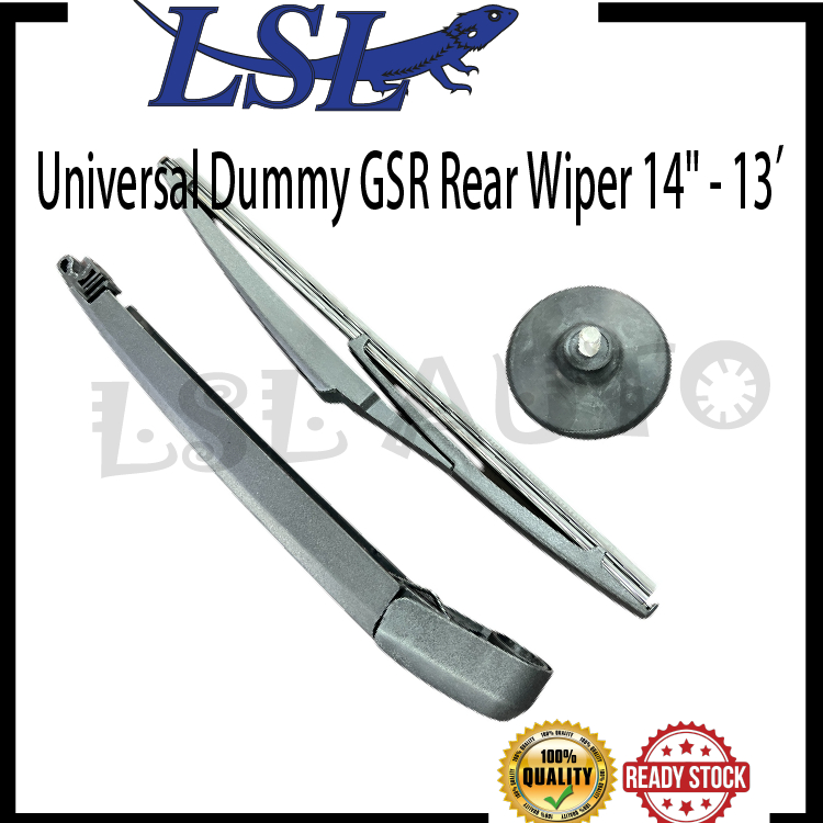 Universal Dummy GSR Rear Wiper 14" 13‘’- FITS All Car Nissan Toyota ...