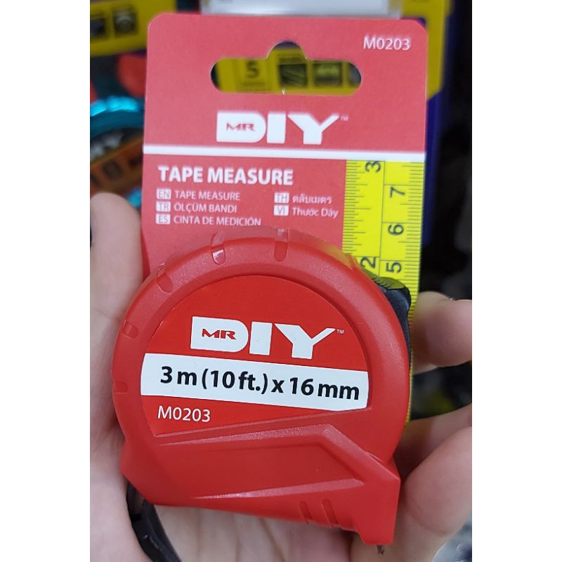 TAPE MEASURE MR DIY ( 3M X 16MM ) | Shopee Malaysia