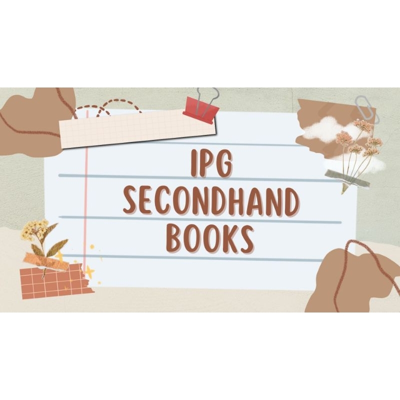 IPG SECONDHAND BOOKS (CHINESE) | Shopee Malaysia