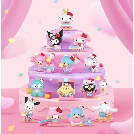 【GENUINE】POPMART POP MART Hello Kitty 50TH Anniversary Series Blind Box ...