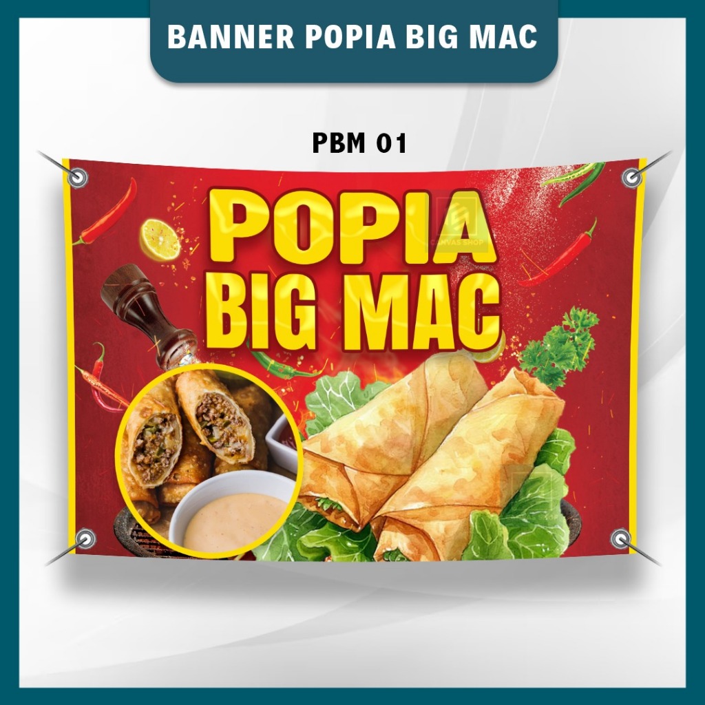 BANNER POPIA BIG MAC | Shopee Malaysia