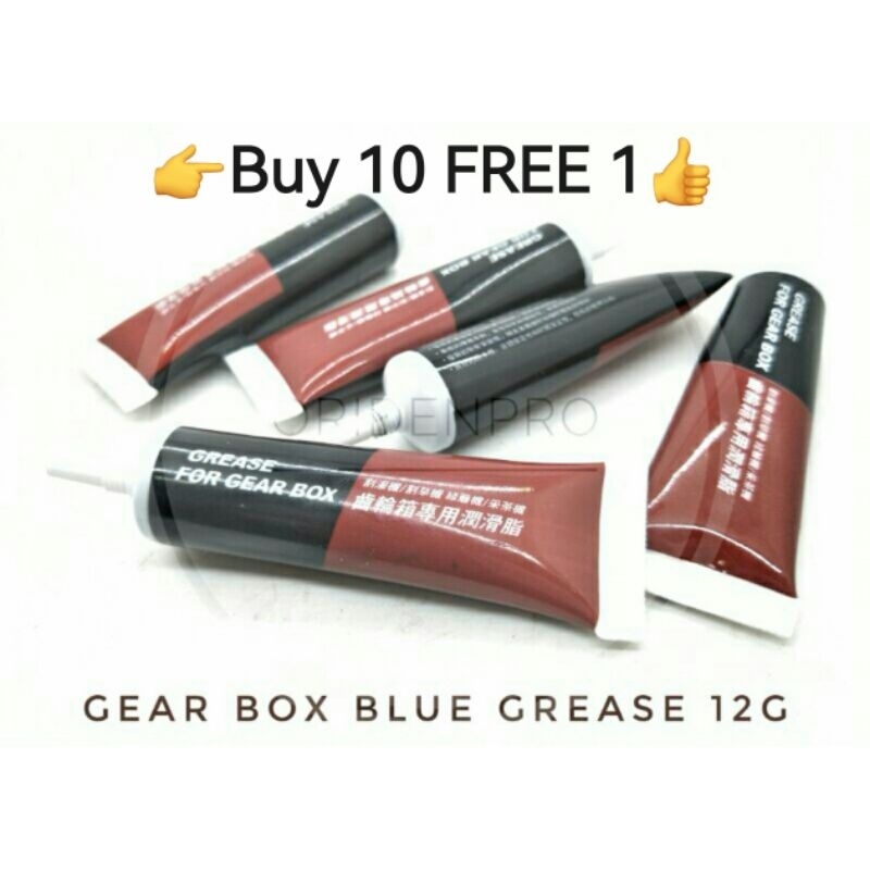 Gear box gear case grease blue 12g Mesin Rumbut gear grease 👉Buy 10 ...