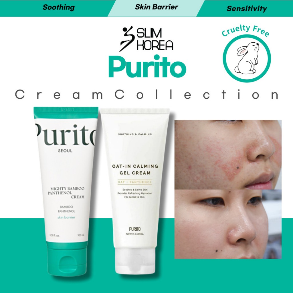 Purito Mighty Bamboo Panthenol Cream 100ml moisturizer lotion soothing ...