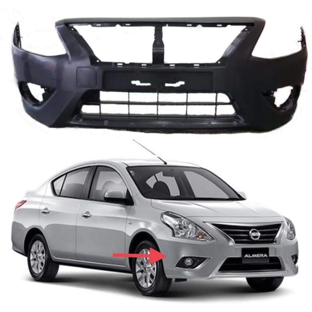 NISSAN ALMERA 2013/2016 FRONT BUMPER OR FRONT GRILLE PP OEM | Shopee ...