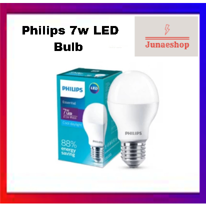 PHILIPS E27 LED BULB 7W /9W /11W/13W (DAYLIGHT) | Shopee Malaysia