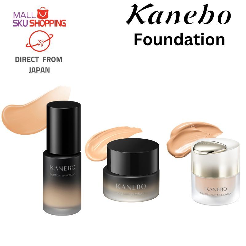 Kanebo Foundation COMFORT SKIN WEAR / LIVELY SKIN WEAR / THE EXCEPTIONAL THE CREAM FOUNDATION ...