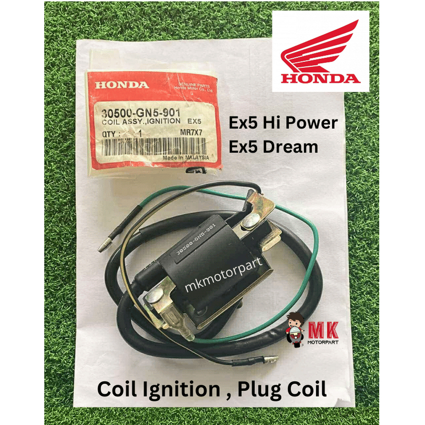 IGNITION COIL Honda EX5 Hi Power / Dream Plug Coil / Body Coil | Shopee ...