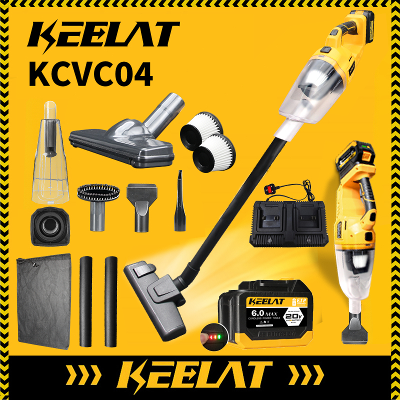 KEELAT Cordless Vacuum cleaner vacuum portable handheld household ...