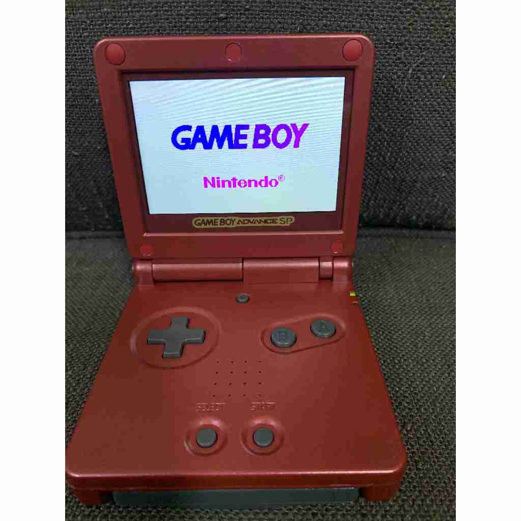 Nintendo Gameboy Advance GBA SP IPS Backlight LCD Mod with NEW RED ...