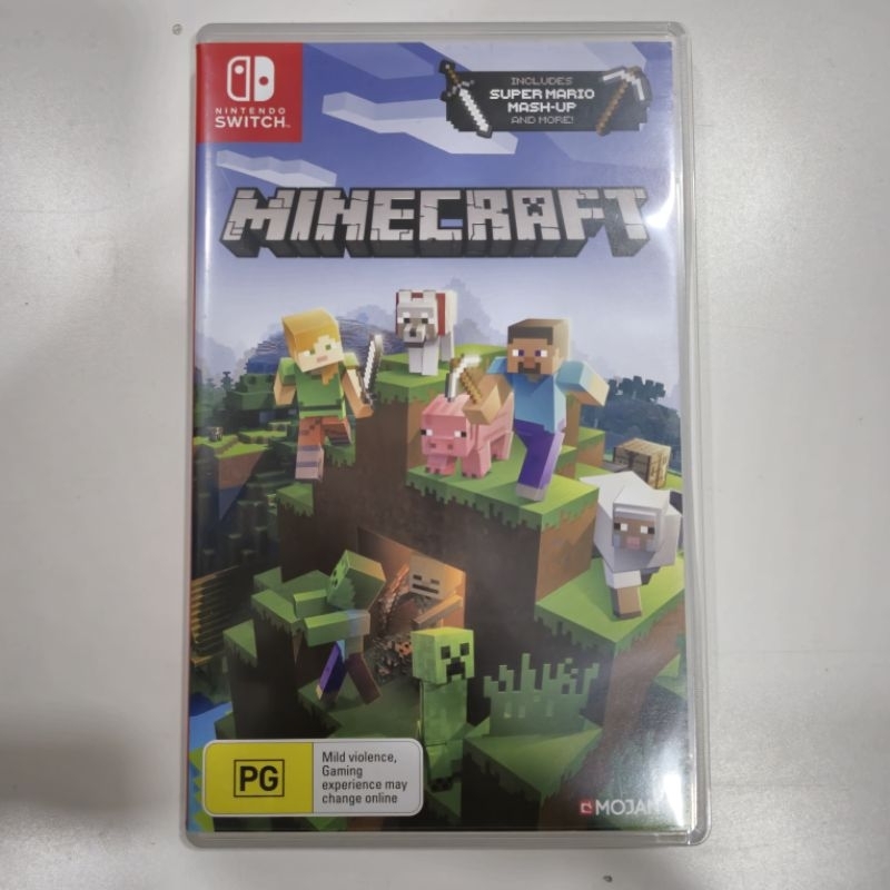 NINTENDO SWITCH GAME MINECRAFT [USED] | Shopee Malaysia