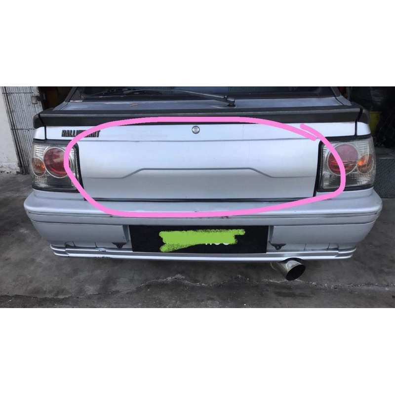 Iswara LMSS Rear Bonnet Garnish New Original Proton | Shopee Malaysia
