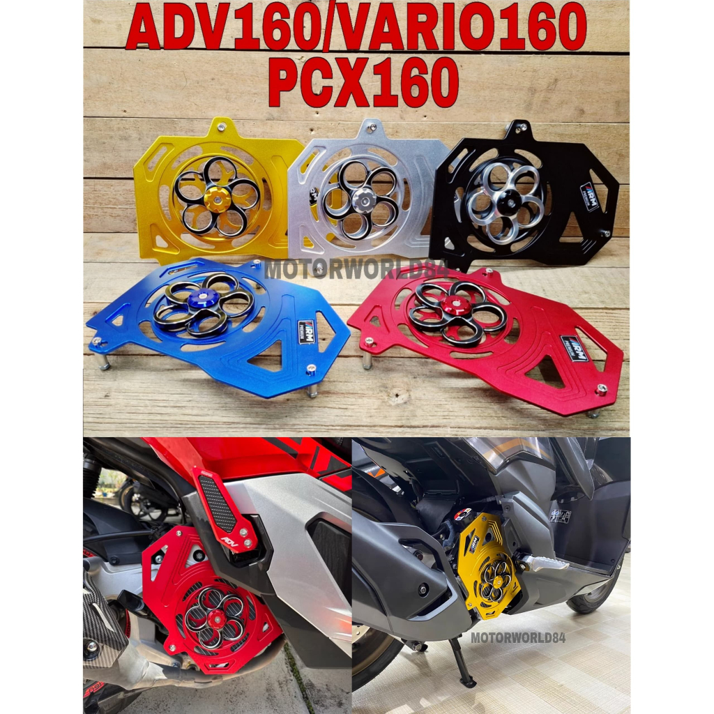 RADIATOR COVER HONDA ADV160 VARIO160 PCX160 RADIATOR GUARD WITH FAN ...