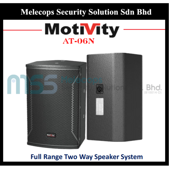 MOTIVITY AT-06N 6'' 100Watt Speaker System - PAIR | Shopee Malaysia
