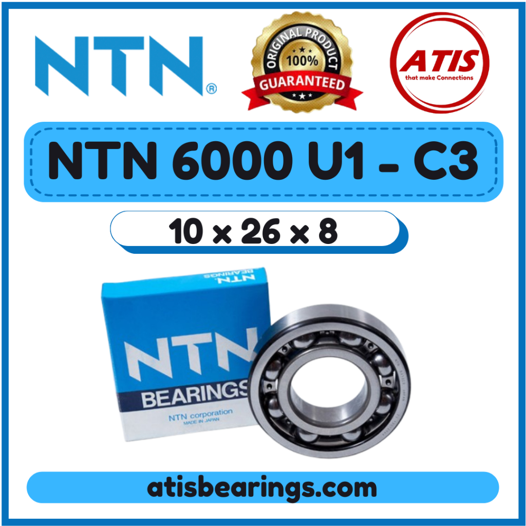 NTN ( Open Type ) 6000 6001 6002 6003 6004 6005 6006 100% ORIGINAL Deep ...
