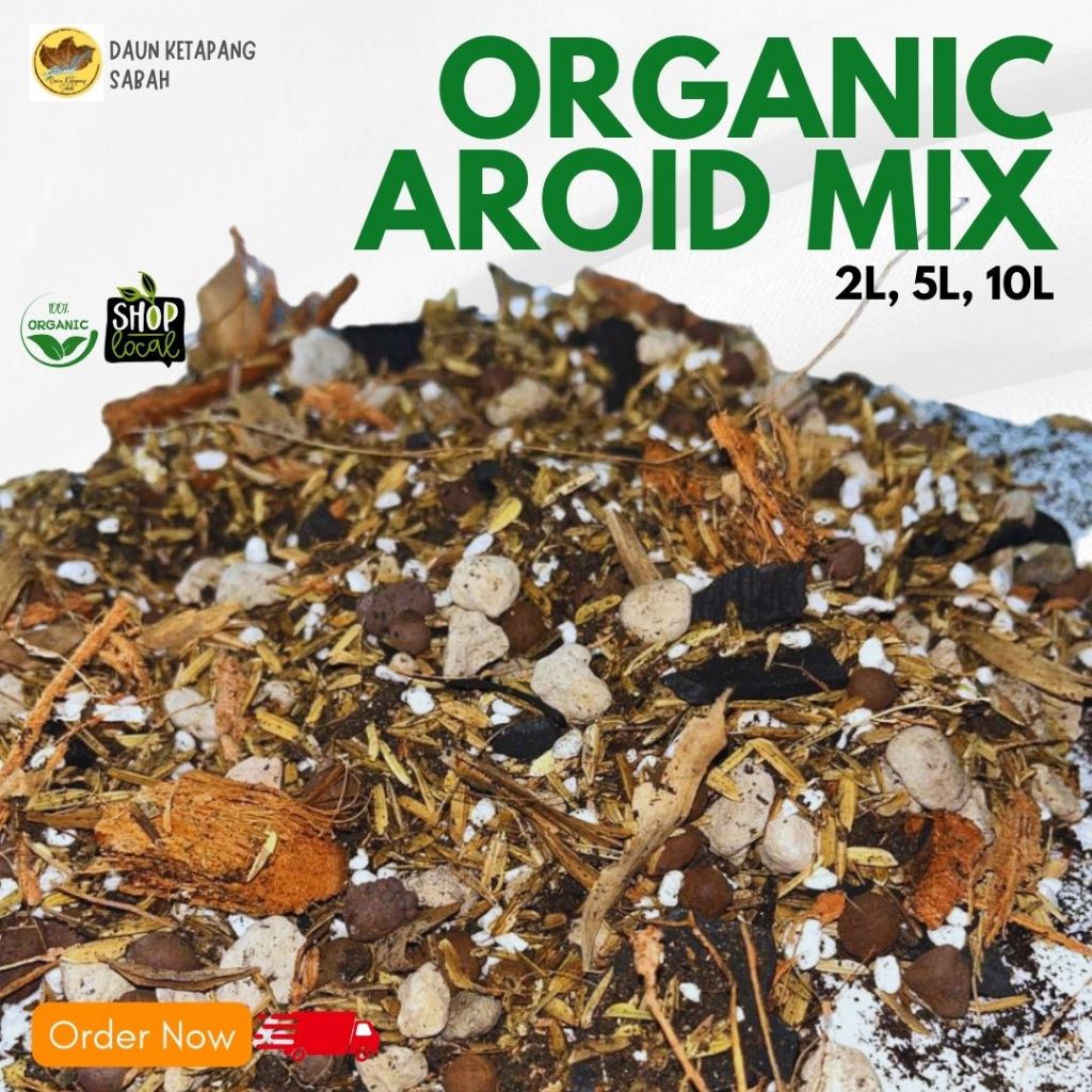 AROID MIX (AIRY TYPE) / MEDIA TANAMAN KHAS AROID by daunketapangsbh ...