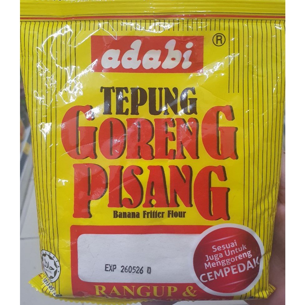 Adabi Tepung Goreng Pisang / Banana Fritter Flour 250g | Shopee Malaysia