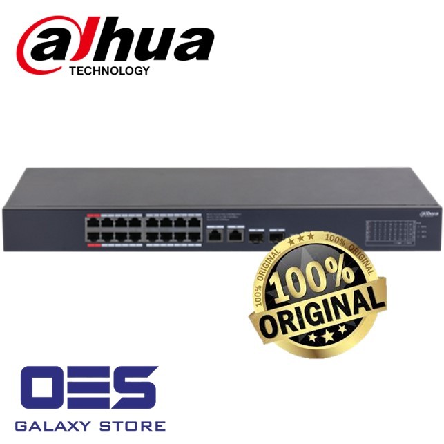 CS4220-16GT-190 Network 16× Gigabit PoE Ports 190W , 2× Gigabit, 2× Gigabit SFP Uplink Cloud ...