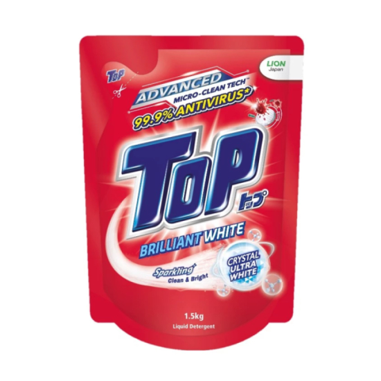 Top Liquid Detergent Brilliant Clean 1.5kg | Shopee Malaysia