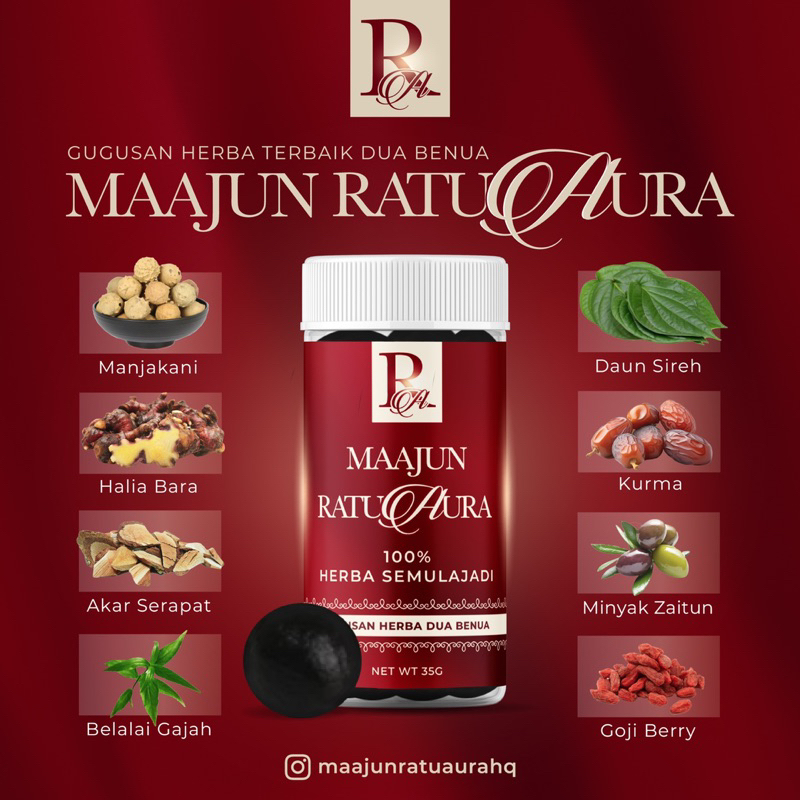 JAMU MAAJUN RATU AURA | Shopee Malaysia