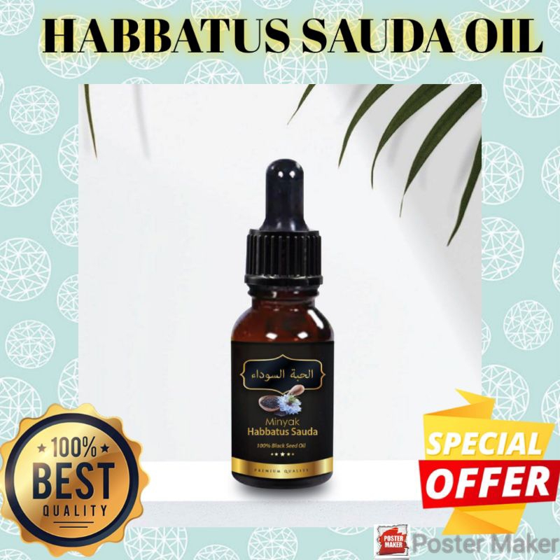 🔥100% ORIGINAL🔥MINYAK HABBATUS SAUDA, HABBATUS SAUDA OIL, MINYAK ...