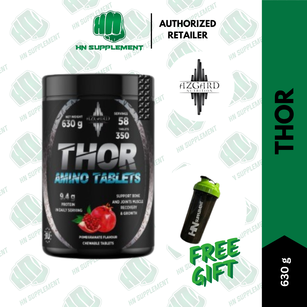 Azgard Nutrition Thor Amino Tablets 350Tabs | Shopee Malaysia