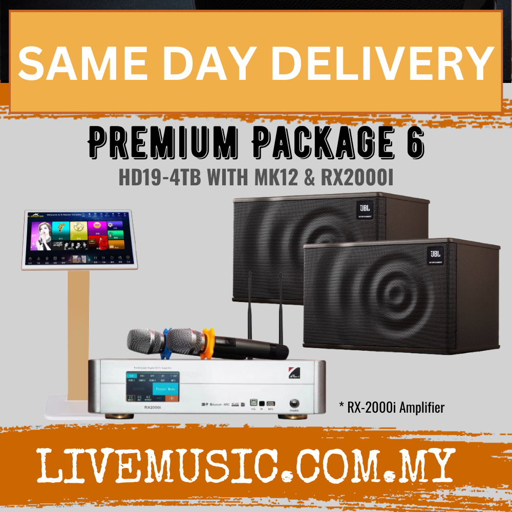 K-MASTER Premium Family Package Karaoke System Full Set Family KTV ...