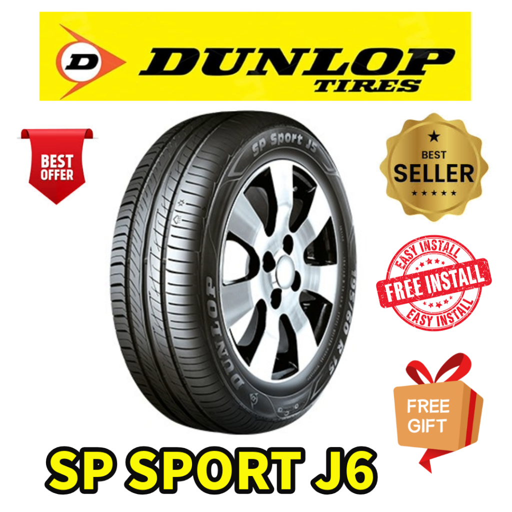 155/70/12 DUNLOP SP SPORT J6 PTSTYRE (INSTALLATION & DELIVERY) (100% ...