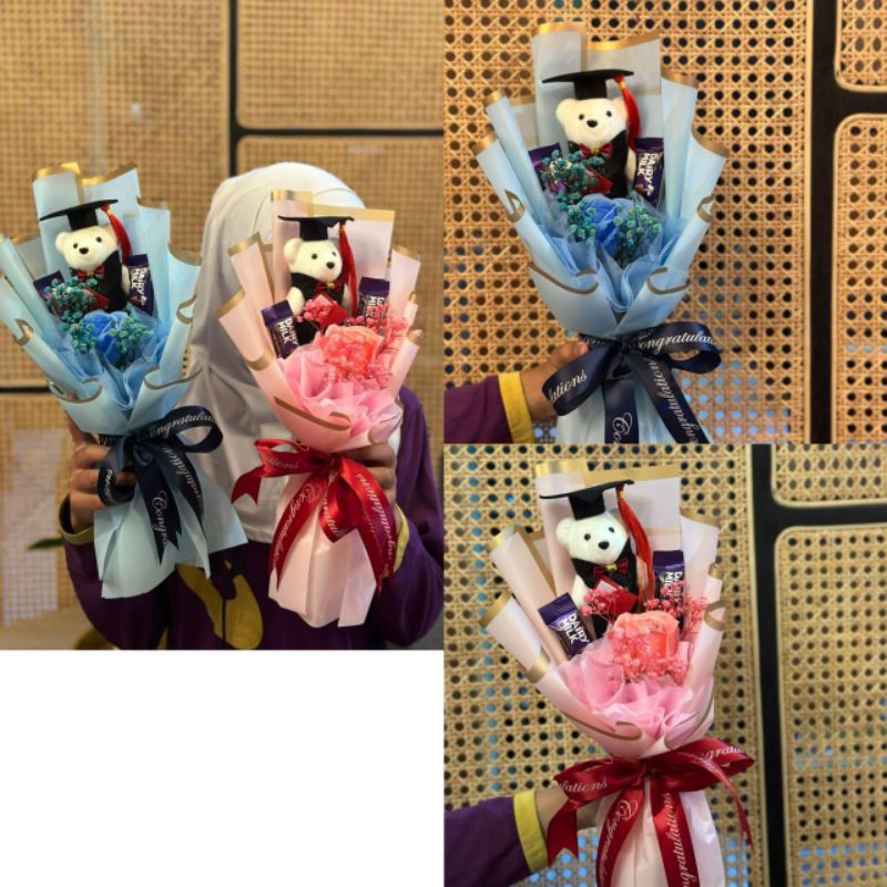 Bouquet convo pre school congratulations gift / Bouquet sekolah tadika ...