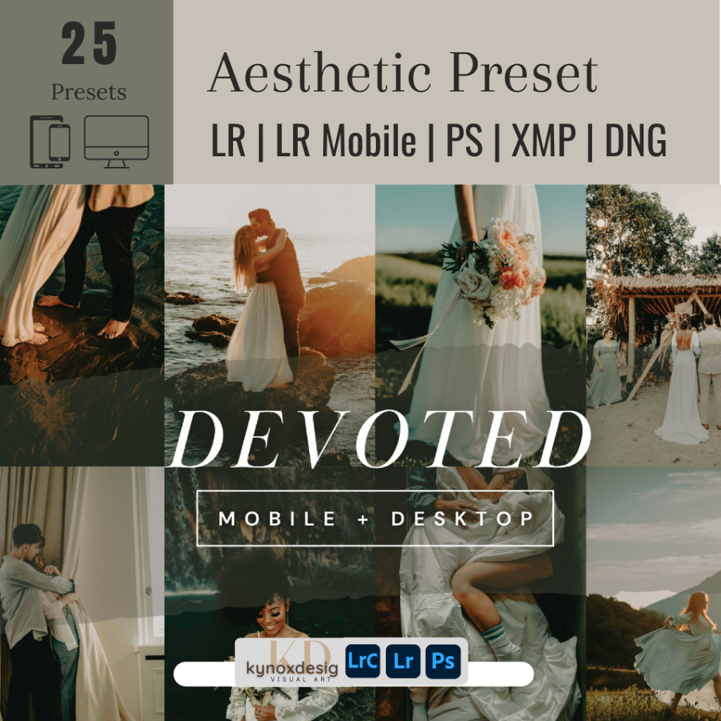 [Lightroom Preset] Aesthetic Preset - Devoted for LR/LR(mobile)/PS ...