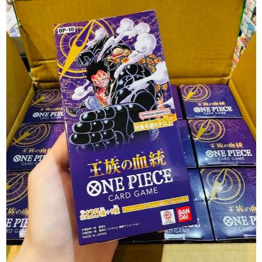 JAPAN VERSION One Piece Trading Card Game Booster Pack TCG OP10 OP09 ...