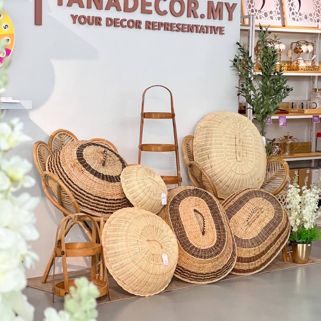Tudung Saji Rotan Buluh Penutup Makanan | Shopee Malaysia