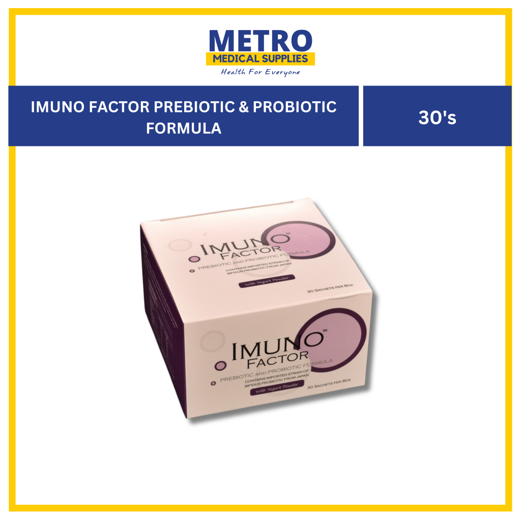 IMUNO FACTOR Prebiotic & Probiotic Formula (30's) | Shopee Malaysia