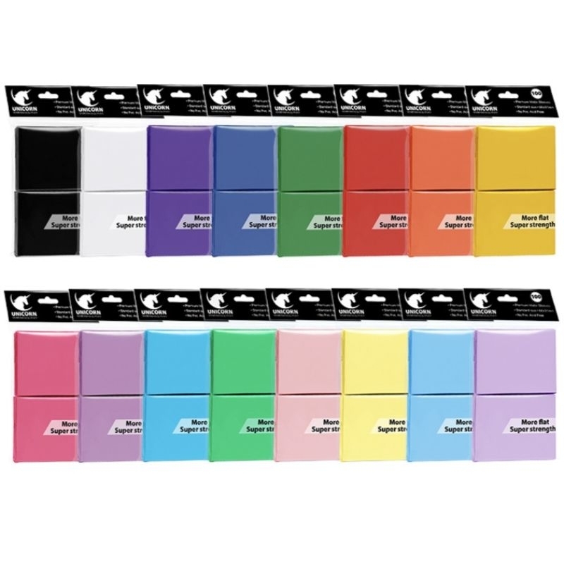 Sarung Kad Unicorn Game Plus (Matte) 66x91mm – 100pcs TCG | Unicorn ...