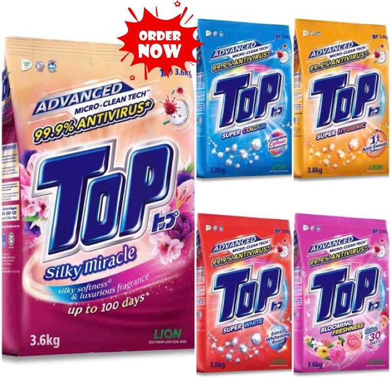 TOP Detergent Powder Laundry (750g) Serbuk pencuci baju | Shopee Malaysia